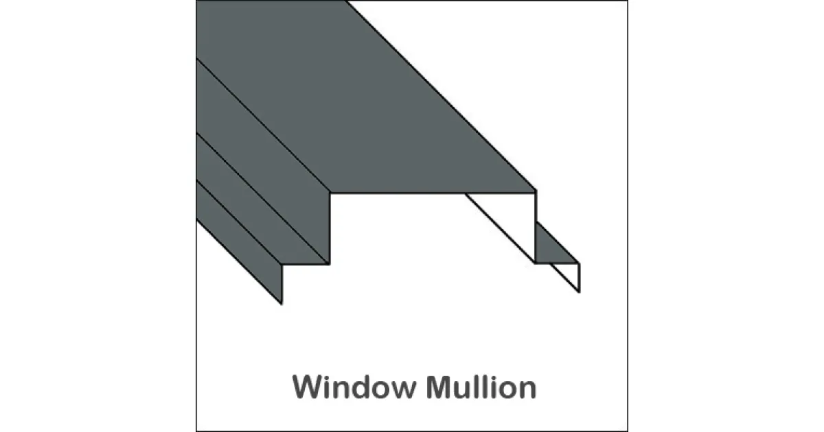 Aluminum Window Mullion