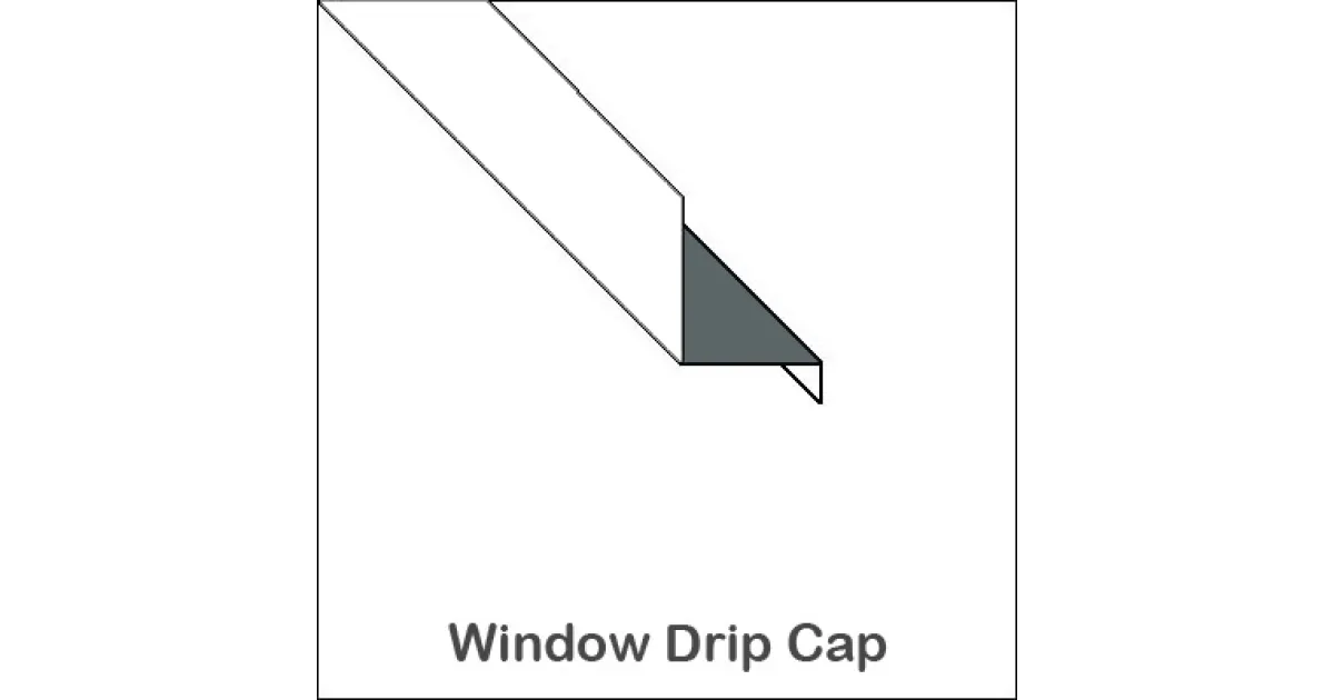 Custom Aluminum Drip Cap & Window Flashing | Trim Bender