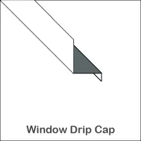 Custom Aluminum Drip Cap & Window Flashing | Trim Bender