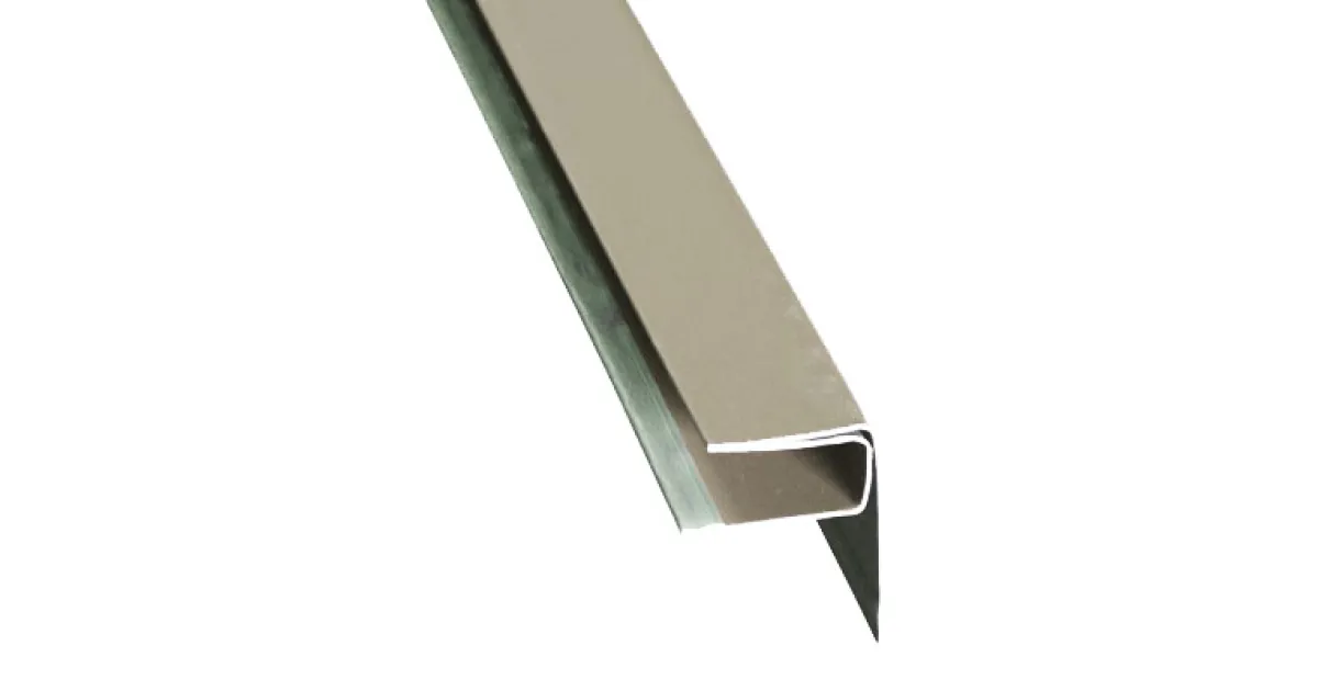 Aluminum Soffit F-Channel