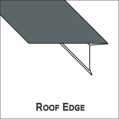 Custom bent aluminum drip caps, z flashing, and roof edge trim | Trim ...